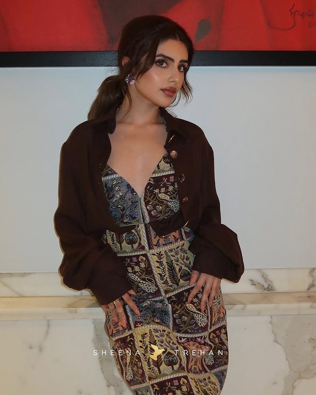 Muskan Chanana in Casa Three Piece Set – Sheena Trehan